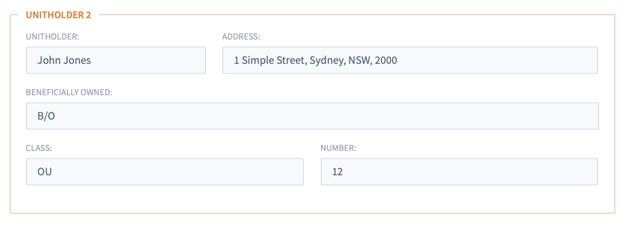 How to prepare a Transfer of Units – NowInfinity