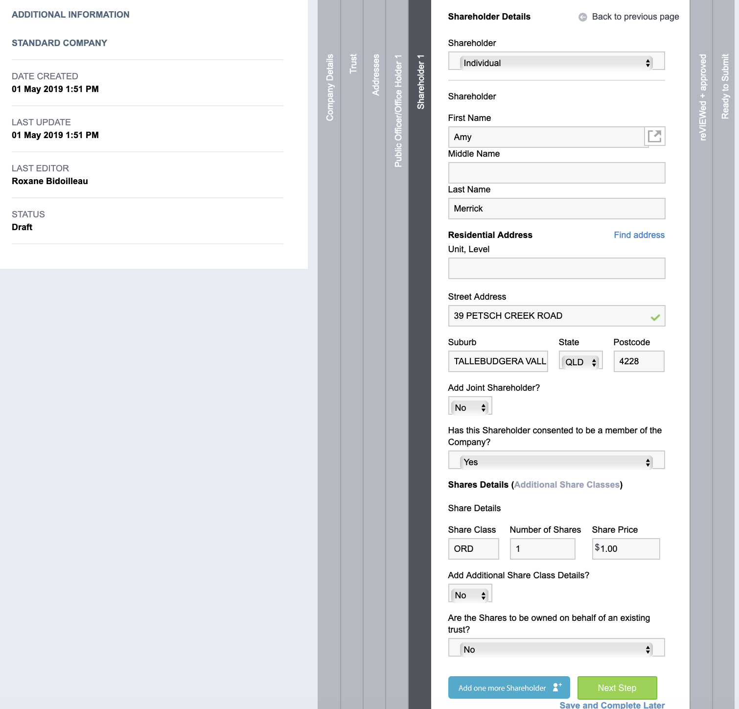 How To Register a Standard Company – NowInfinity