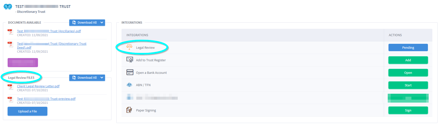 Client Legal Review FAQs – NowInfinity