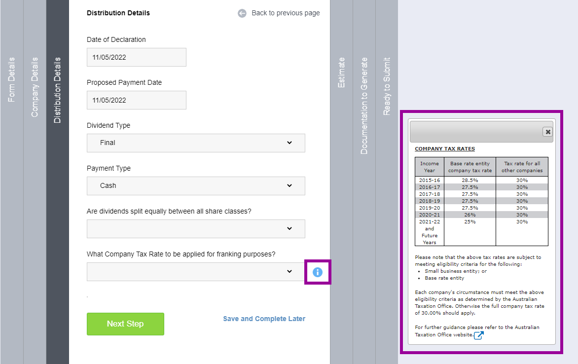 Preparing A Dividend Statement NowInfinity Preparing A Dividend Statement NowInfinity