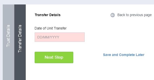 How to prepare a Transfer of Units – NowInfinity