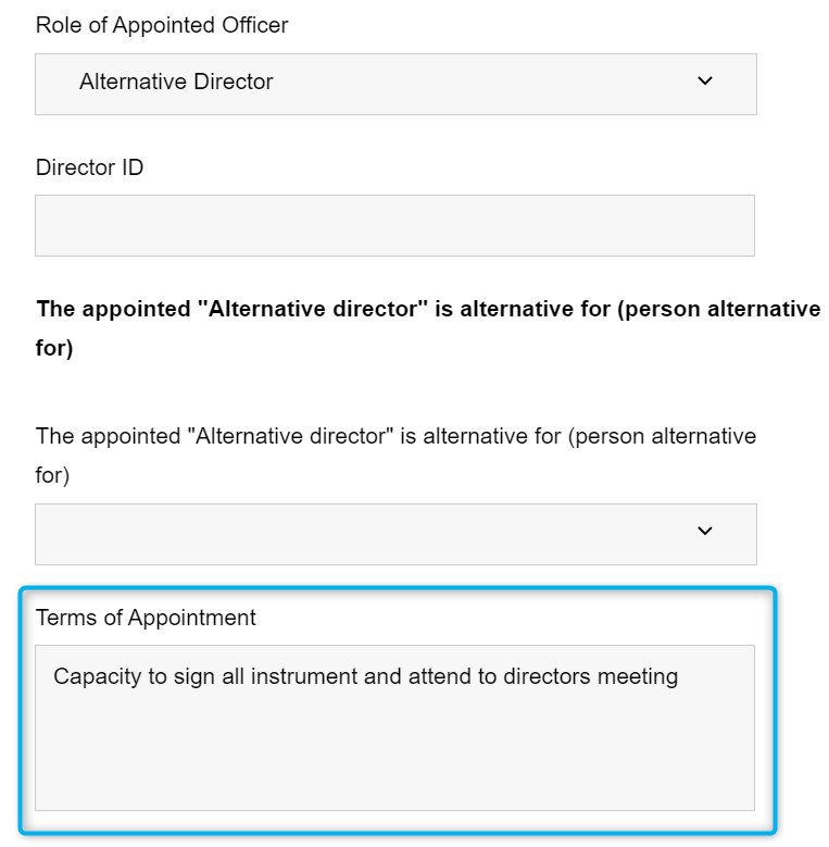 Adding an Alternate Director to a Company – NowInfinity