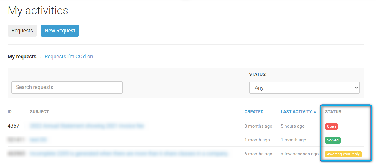 NowInfinity Customer Portal – NowInfinity