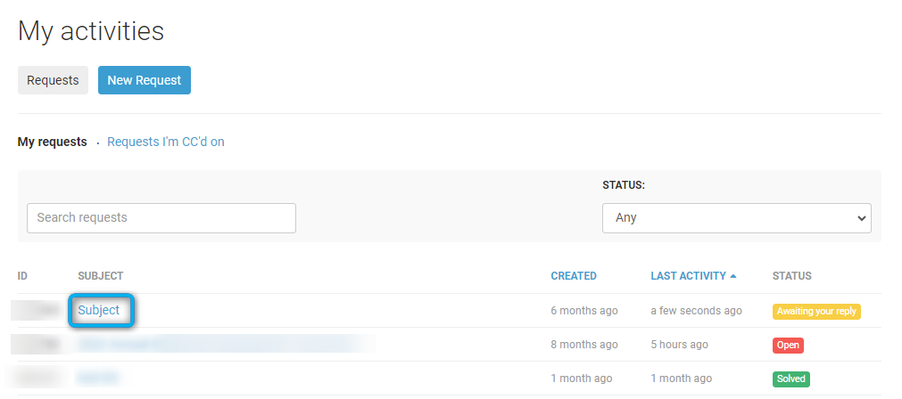 NowInfinity Customer Portal – NowInfinity